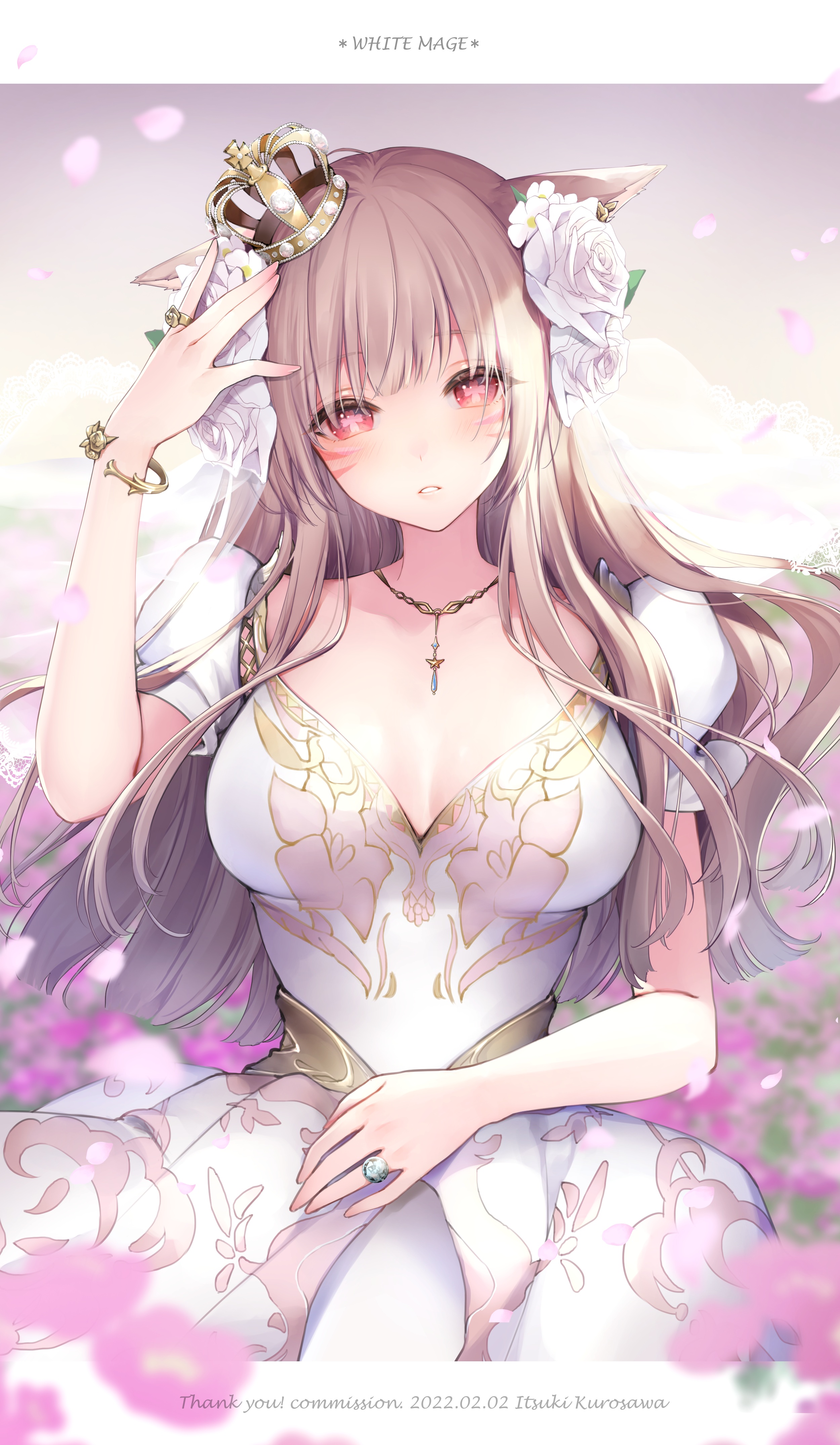 kurosawa itsuki final fantasy final fantasy xiv miqo'te animal ears dress nekomimi | #1032647 ...